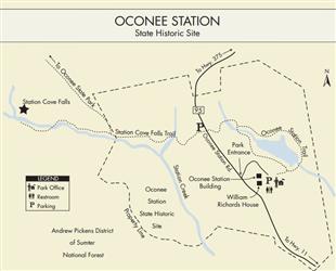 Hiking Trails at Oconee Station State Historic Site
